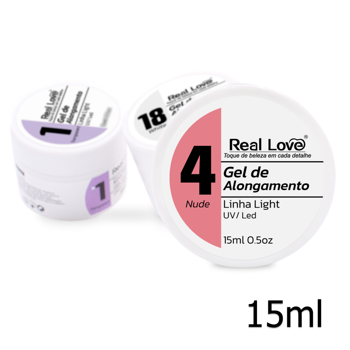 Gel de Modelagem 15ml - Linha Light - Real Love – Real Love Brasil